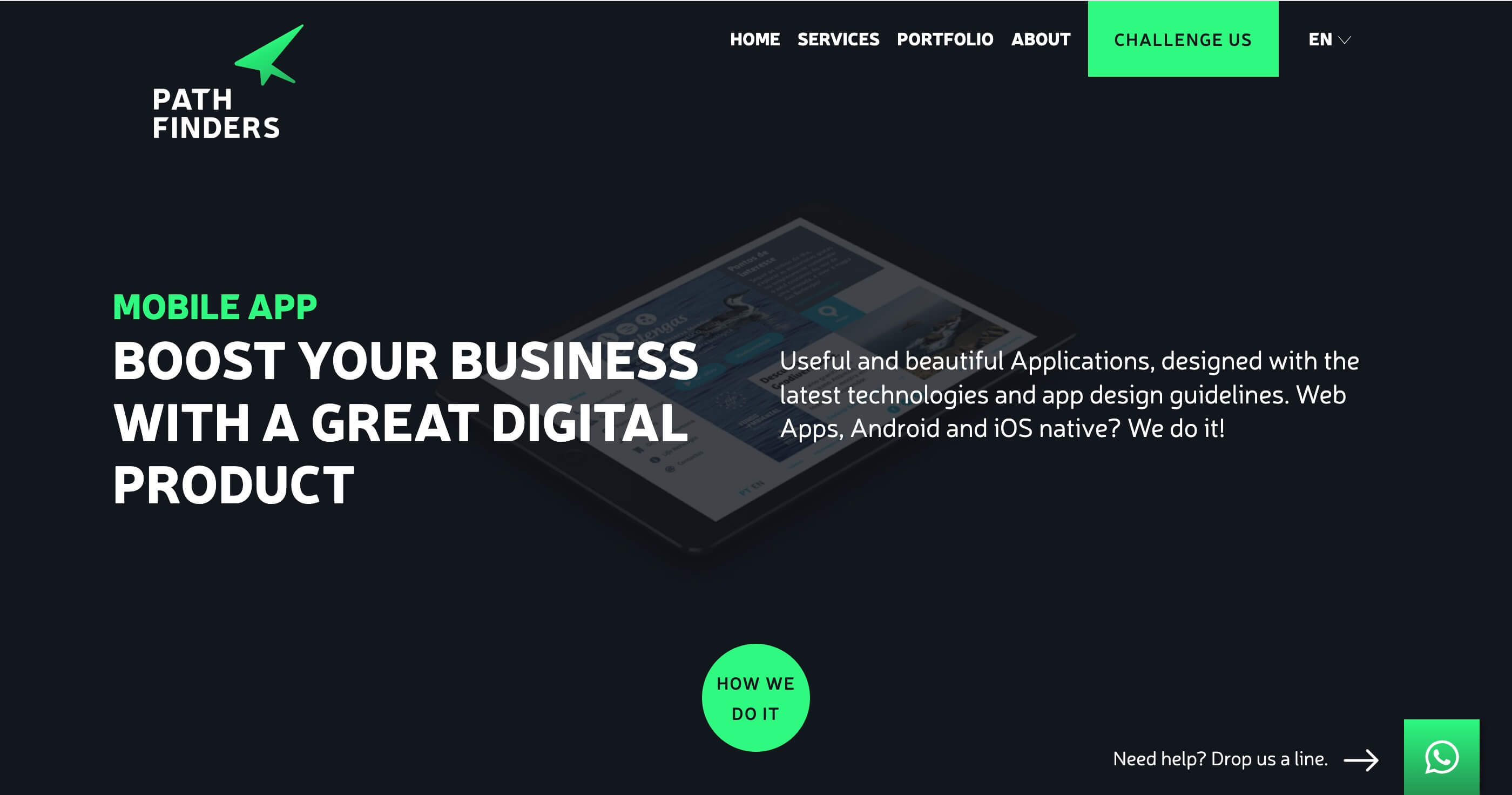 Pathfinders — Mobile App Design and Development process