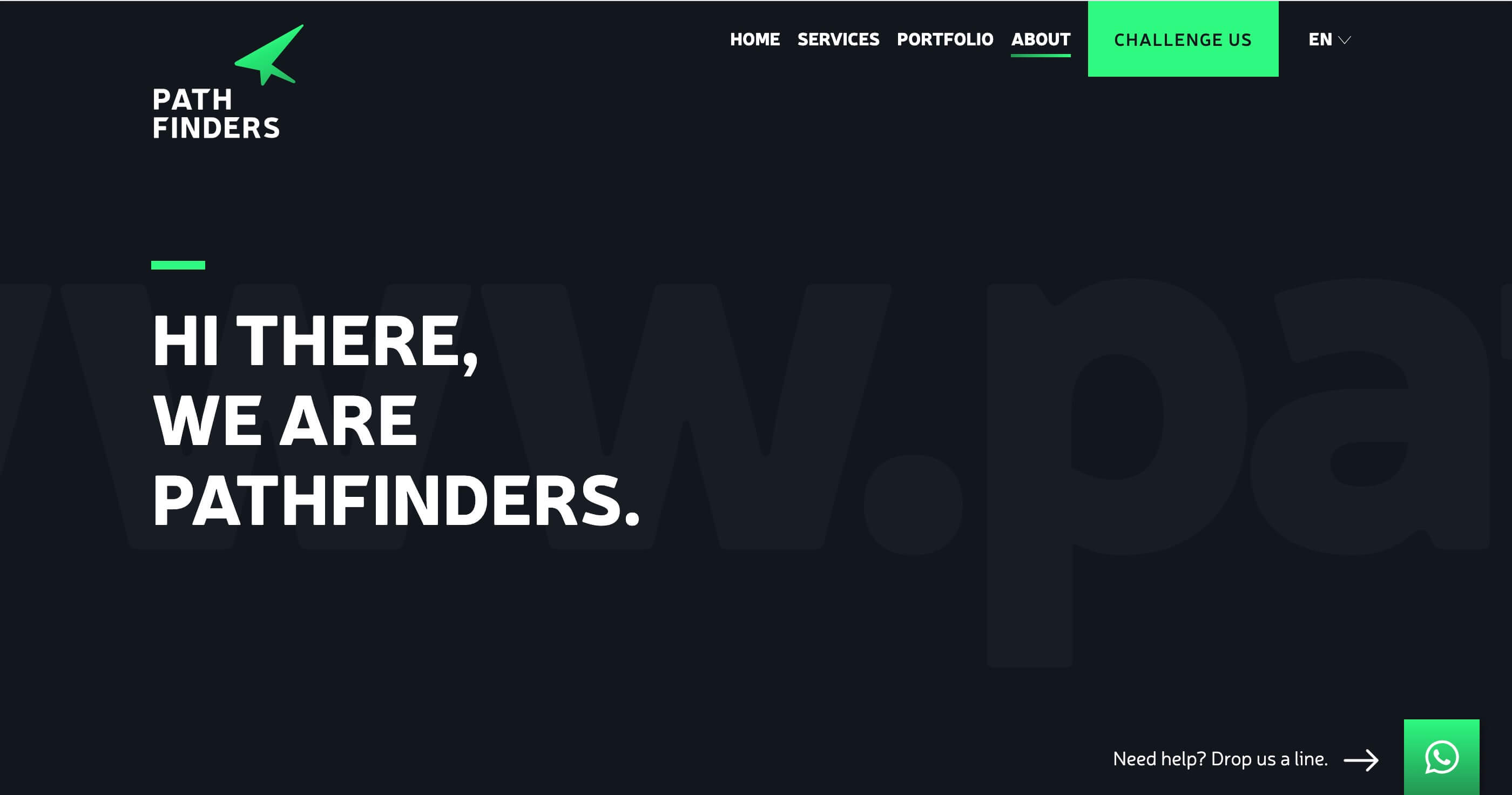 Pathfinders — About Us