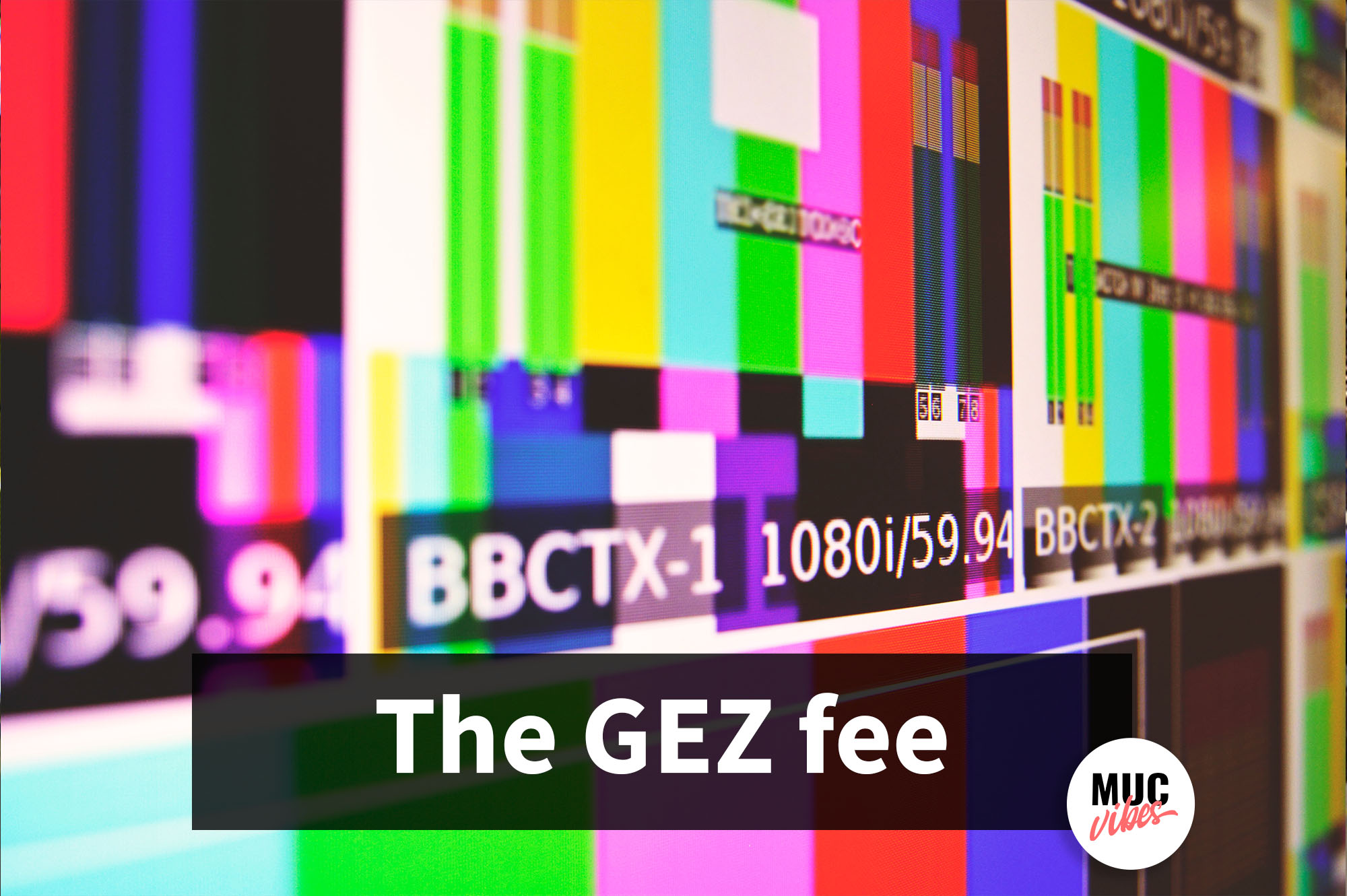 What is the GEZ fee in Germany?