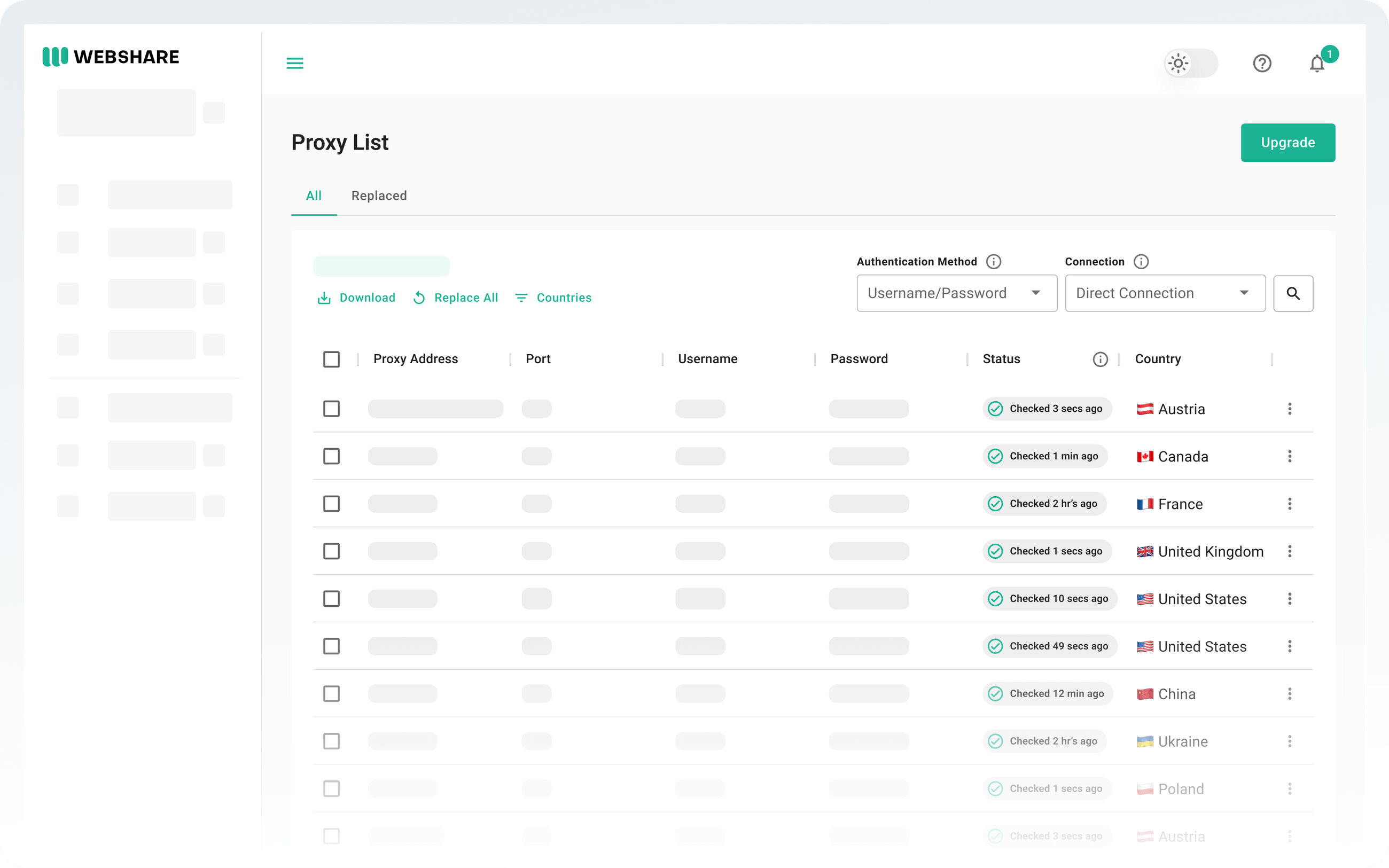 Free Proxies | SOCKS5 & HTTP Server List