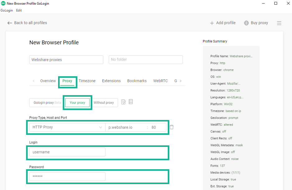How to Set Up Proxies for GoLogin