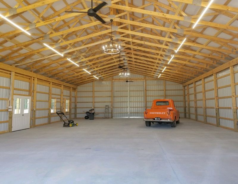 40x70x12 Hobby Barn in Mechanicsville, VA (RBA22013) - Superior Buildings