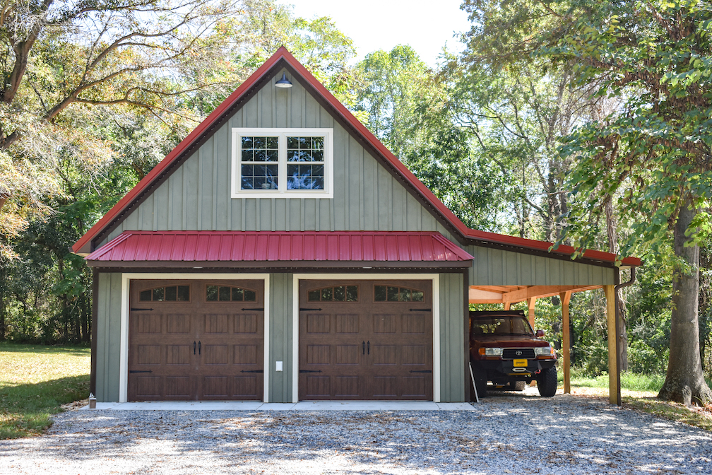 24x36x10 Board & Batten Garage in Purcellville, VA (RJS21137 ...