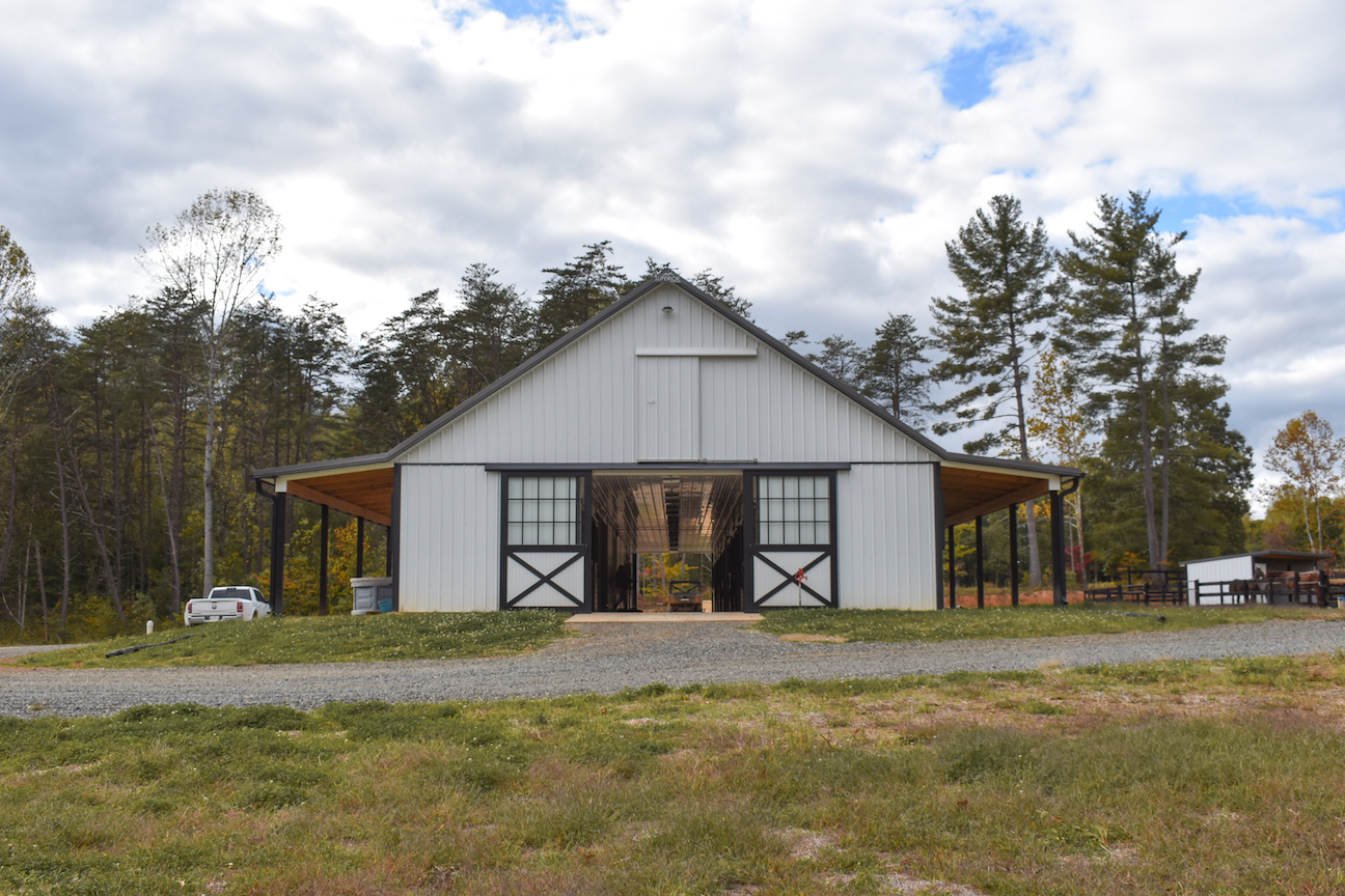 12-Stall Stable in Barboursville, VA (EDM22010) - Superior Buildings