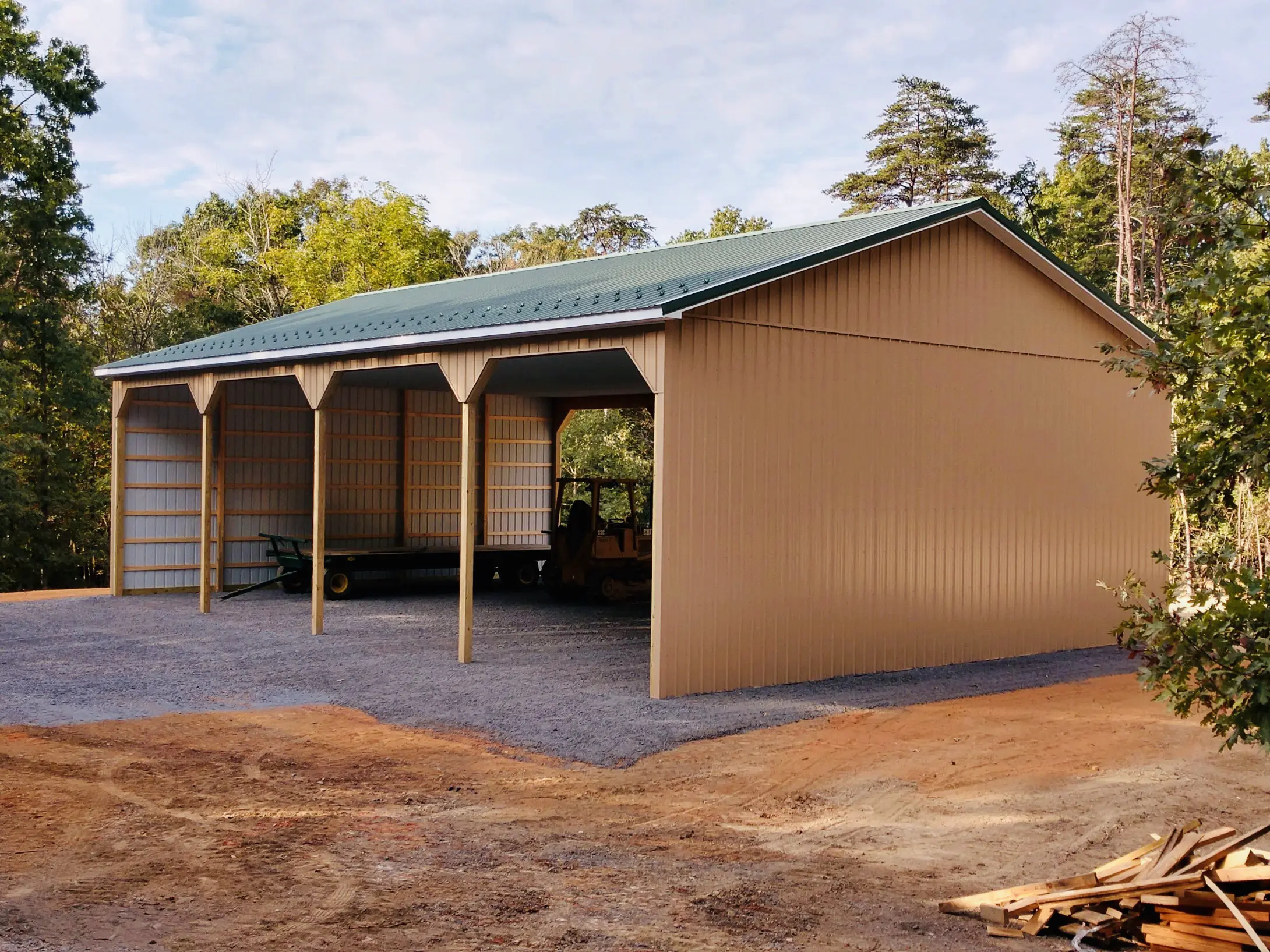40x60x16 Equipment Storage Building in Strasburg, VA (AMM19072 ...