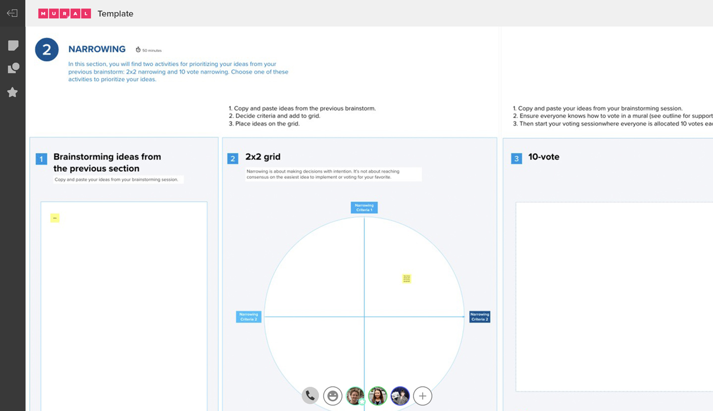 Go Broad to Go Narrow Template | MURAL