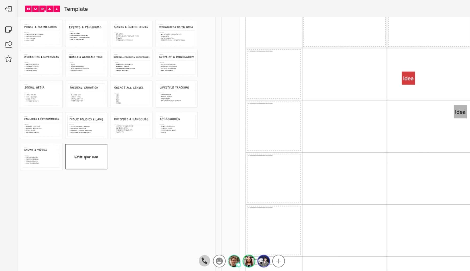 Creative Matrix Template | MURAL