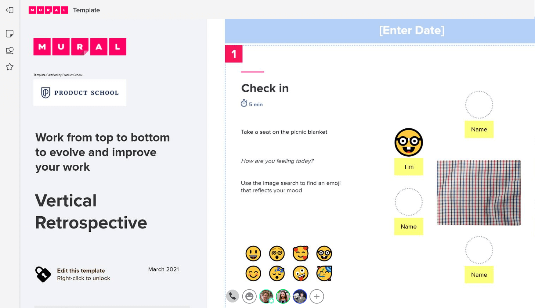 Retrospective Template | MURAL
