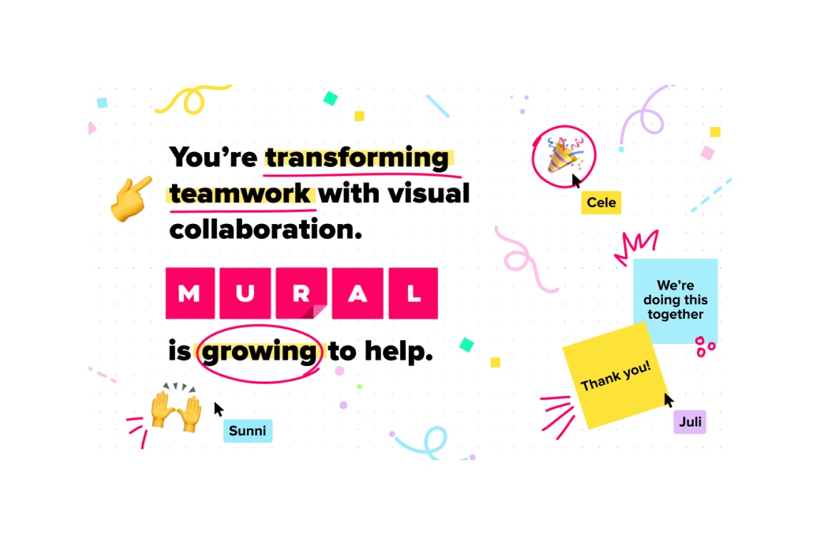 MURAL Secures $50M Series C at a $2B Valuation to Expand Guided Visual ...