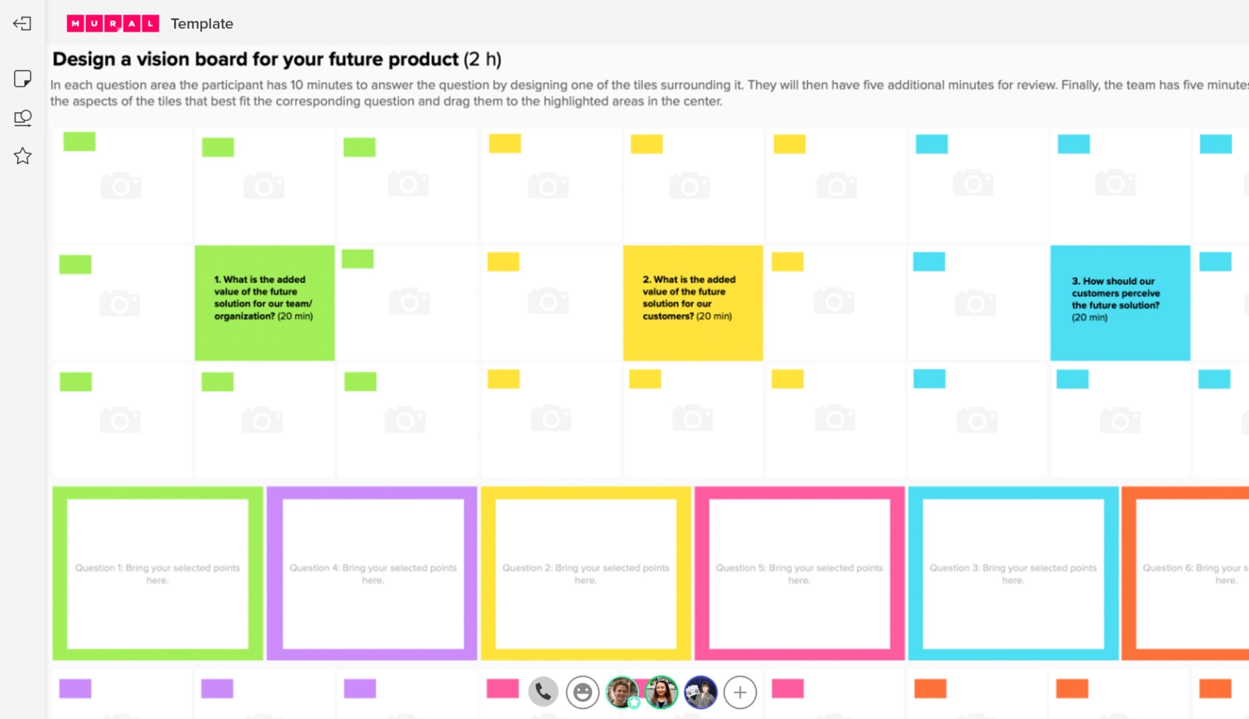 Vision Board Template | MURAL