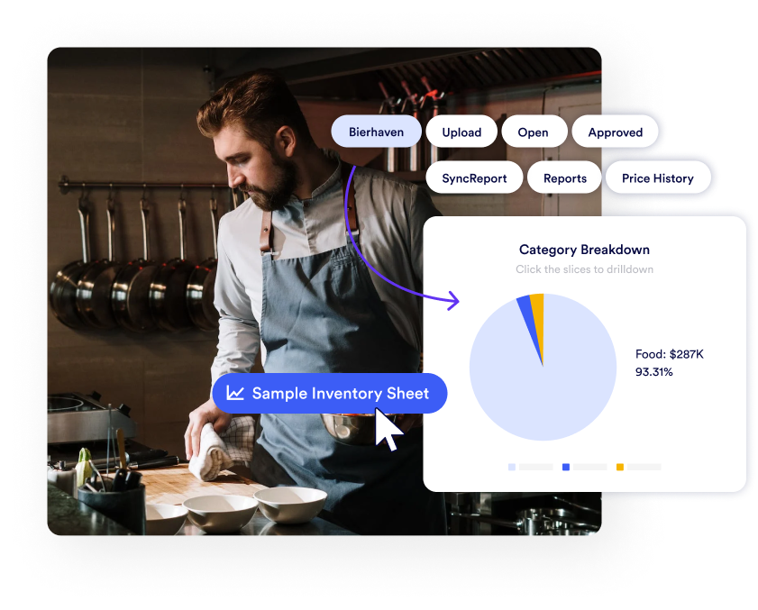 Invoice Processing | Automated Ingredient Costing | meez