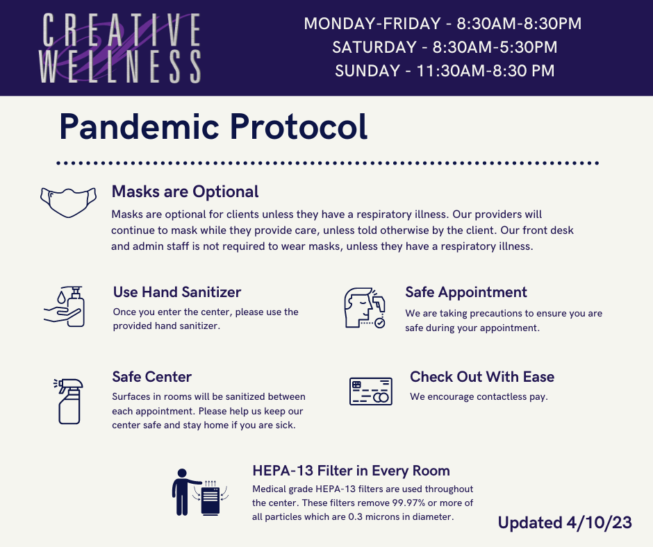 CREATIVE WELLNESS - Massage Therapy, Acupuncture, Chiropractor & Wellness