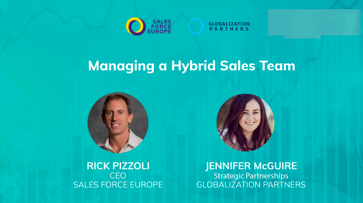 Partner Livestream: Managing a Hybrid Sales Team | Sales Force Europe