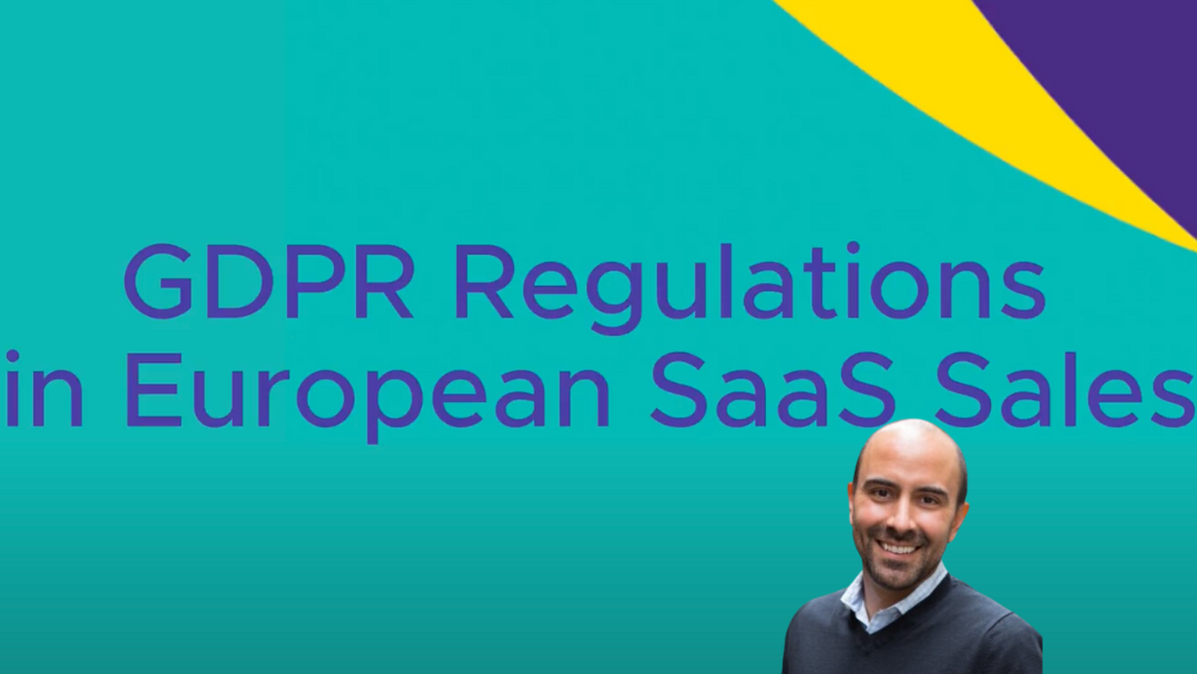 GDPR Regulations in European SaaS Sales and Lead Generation | Sales ...