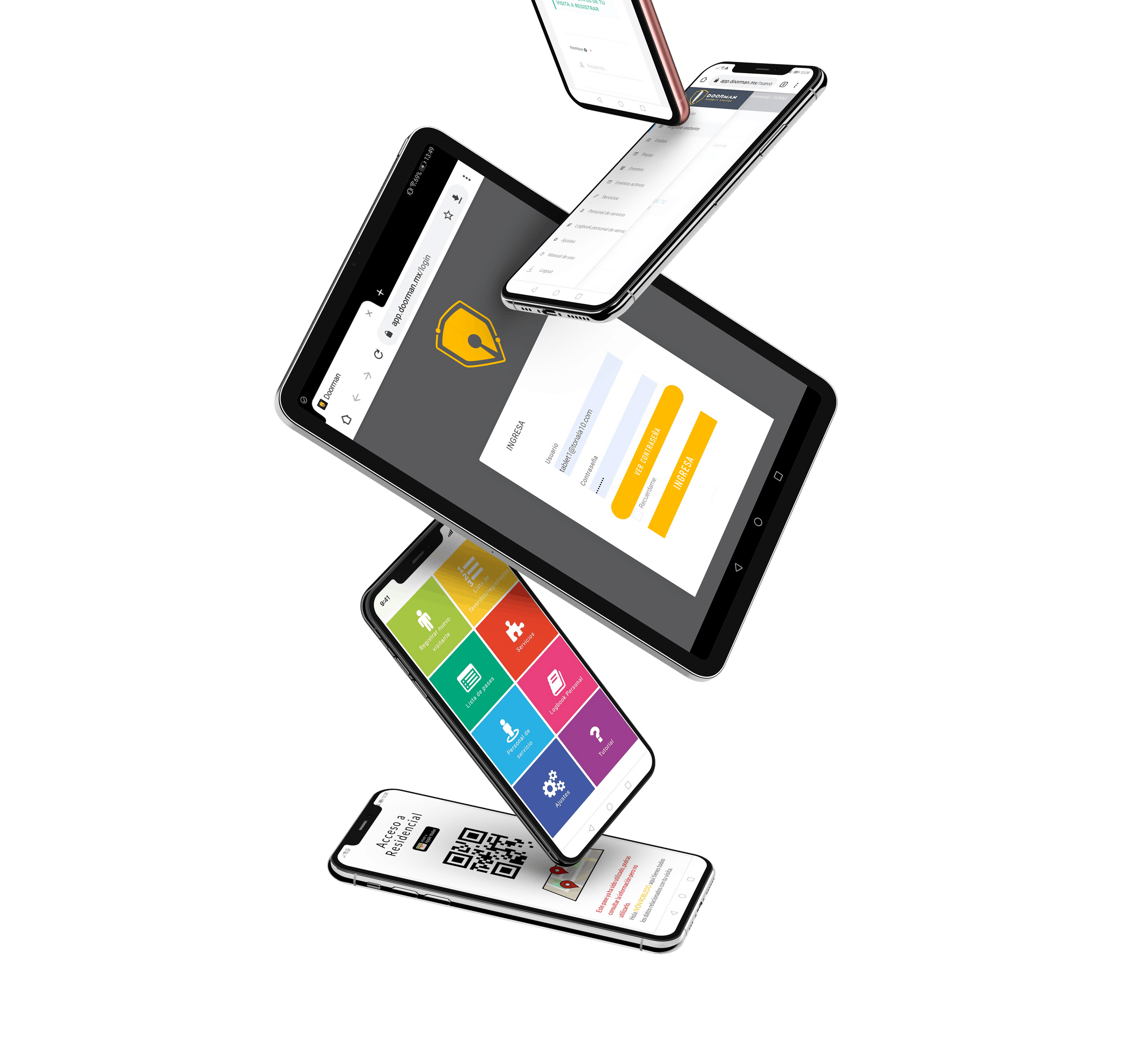 Doorman- Registro de Visitantes para Residenciales y Corporativos