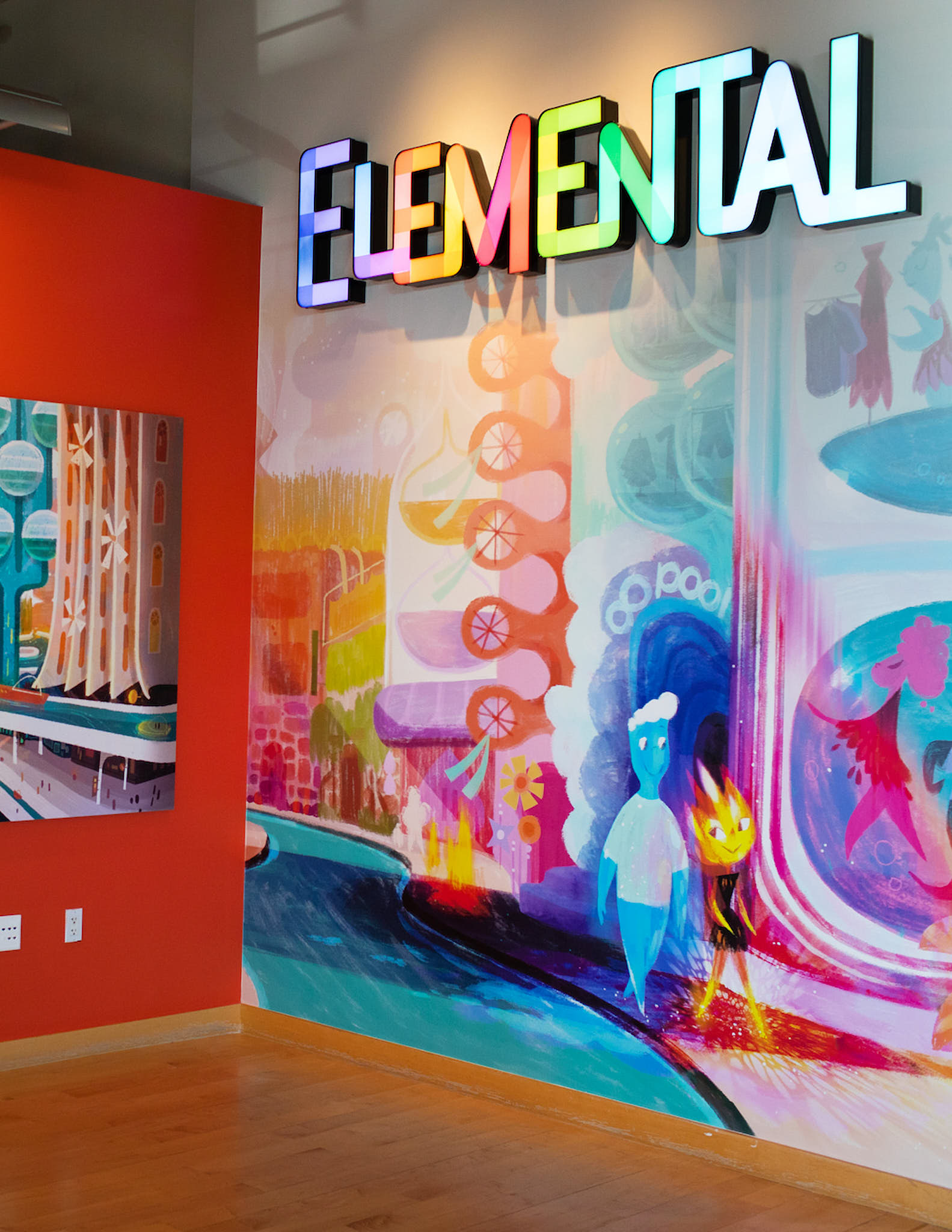 Timid Magazine | Pixar's Elemental Press Day