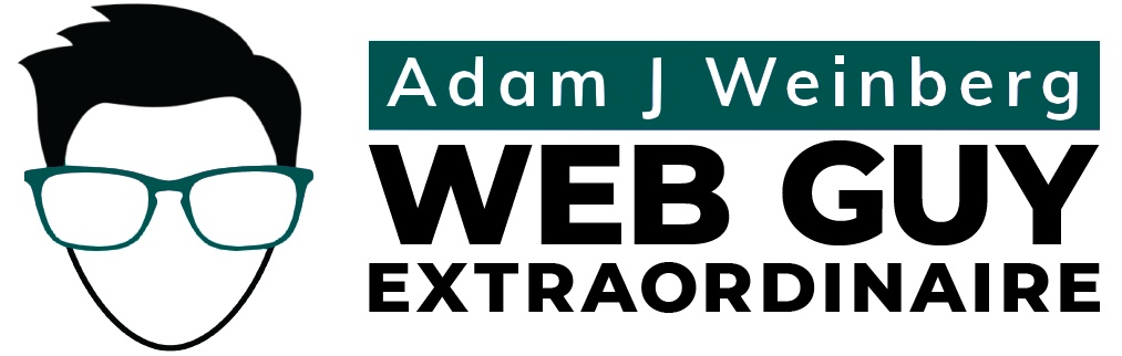 Web Guy Extraordinaire: Adam J Weinberg
