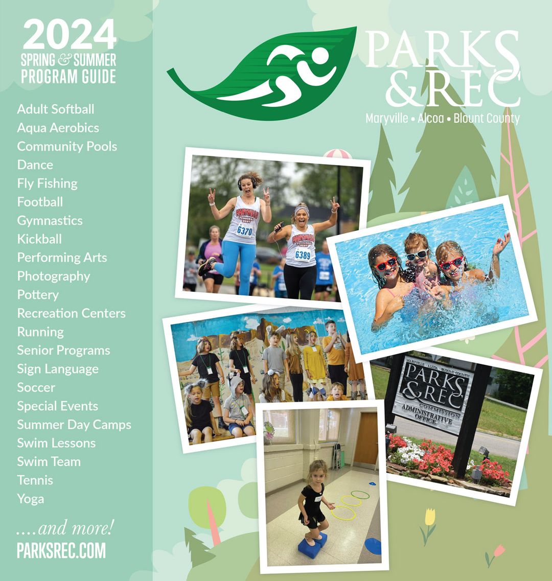 Blount County Parks & Rec Newsletters | Maryville | Alcoa