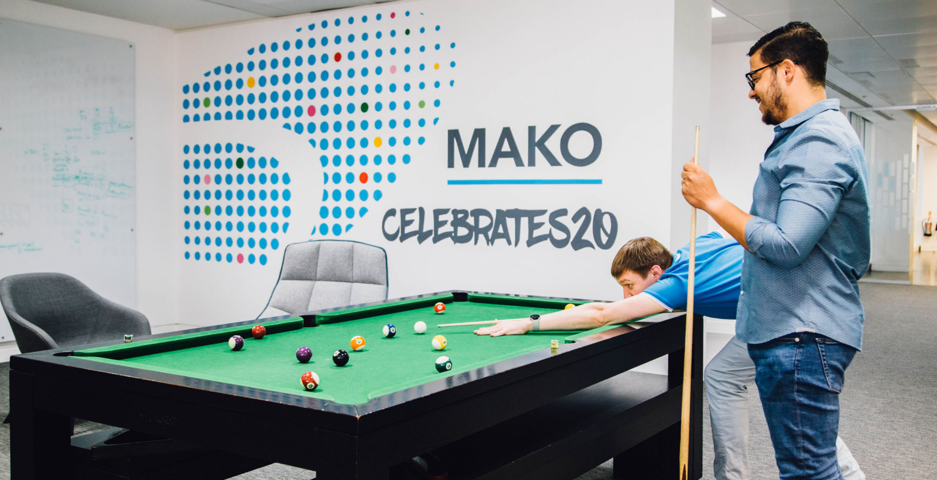 Culture & Values | Global Teams Collaborating and Working Together - Mako