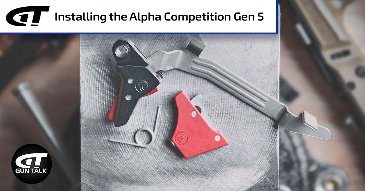 Installing the Timney Alpha Competition Gen 5 Trigger