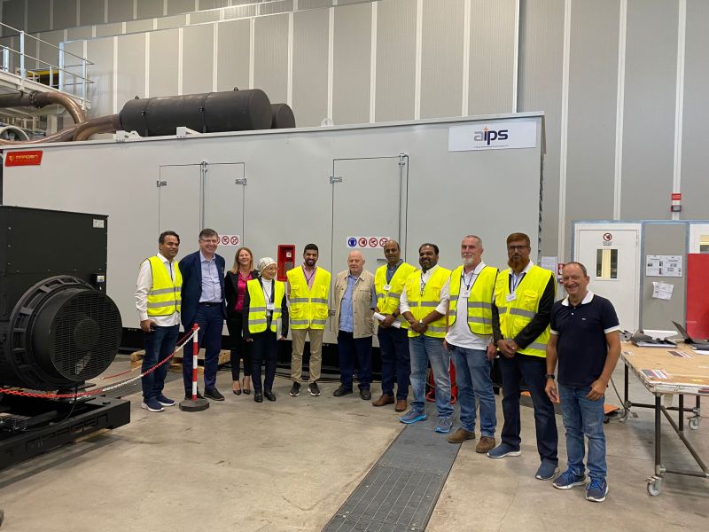 EIGHT 1600 KVA DIESEL GENSETS BOUGHT BY WASTEWATER RECOVERY PLANT IN ...