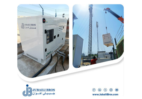 FIVE 30KVA DIESEL GENSETS PROVIDED TO A TELECOM CUSTOMER IN KUWAIT