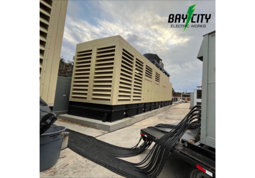 TWO 2,500 KVA DIESEL GENSETS FOR A DATA CENTER IN CALIFORNIA, USA