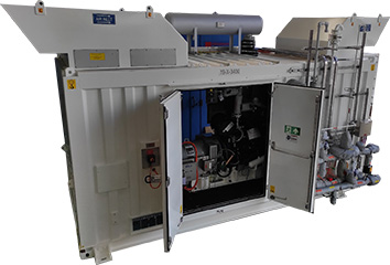 MIXED DIESEL/GAS GENERATOR PACKAGE DELIVERED TO THE FENIX GAS FIELD