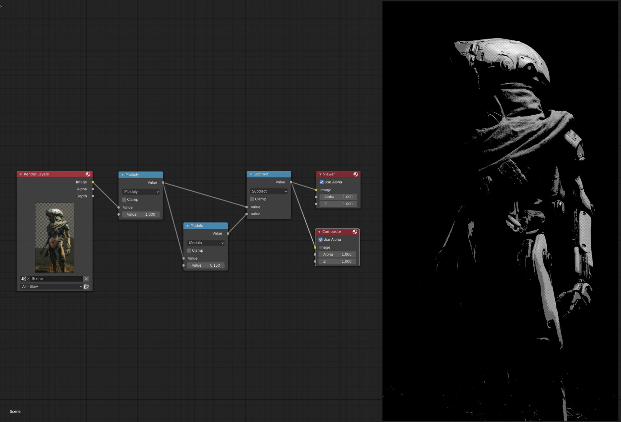 How to recreate the Spider-Verse look in Blender Node Editor