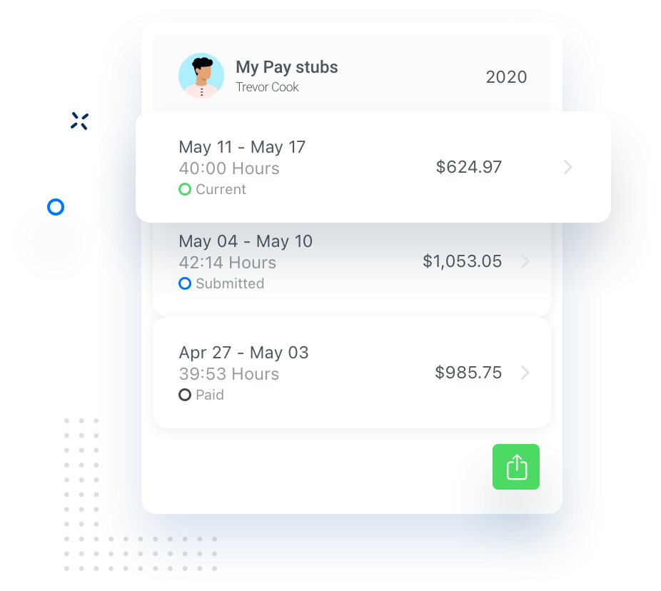 Run payroll in seconds with Hourly payroll software