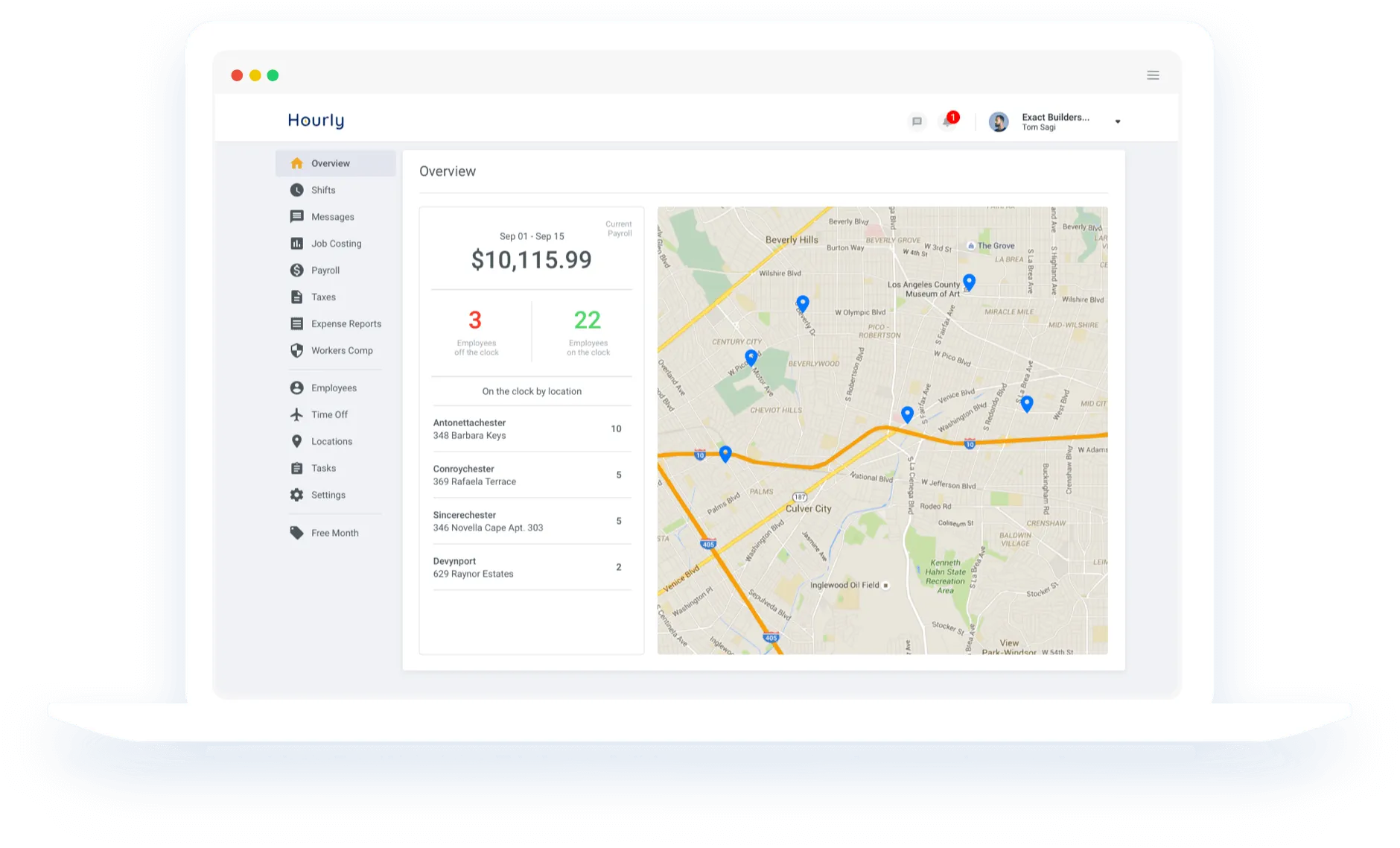 Employee Time Tracking Software - Real Time Tracking | Hourly