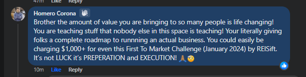 First To Market Challenge | REISift