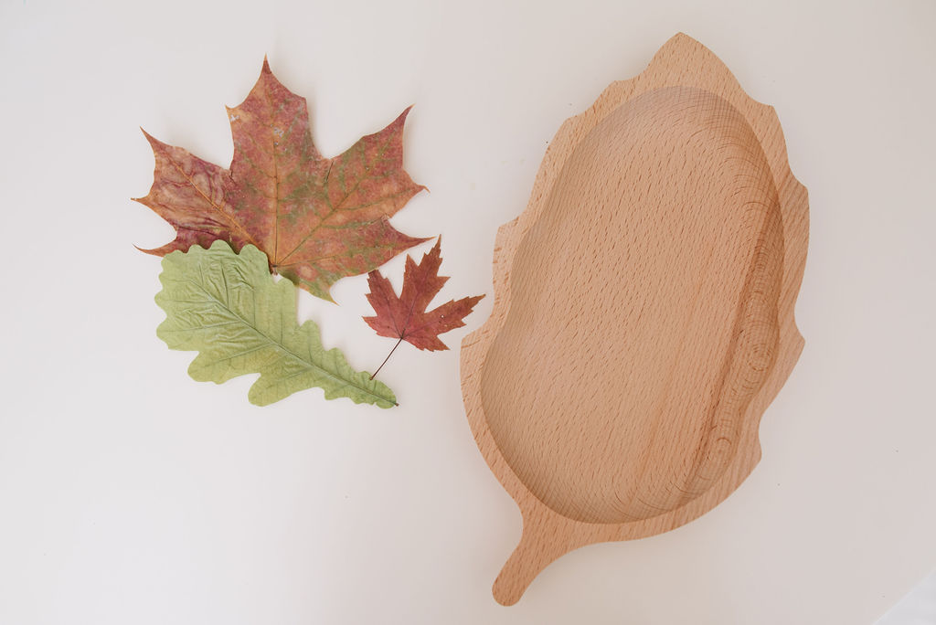 Wooden Leaf Plate