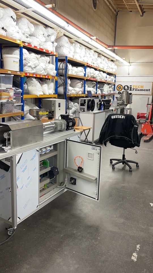 QiTech Recycling - Nachhaltiges Plastikrecycling im 3D-Druck