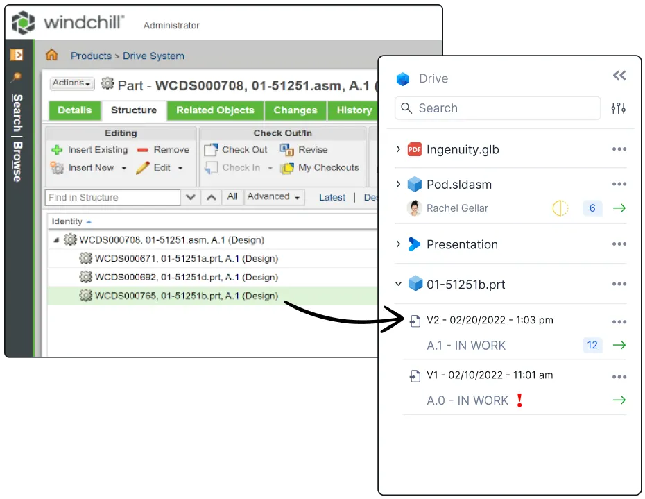 Windchill Extension for CoLab