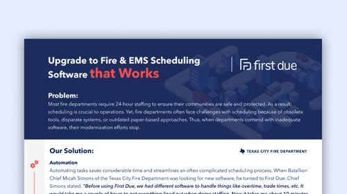 First Due: Community Connect