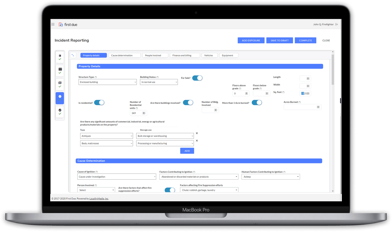 First Due | Fire & EMS RMS | Your entire operation. One Platform
