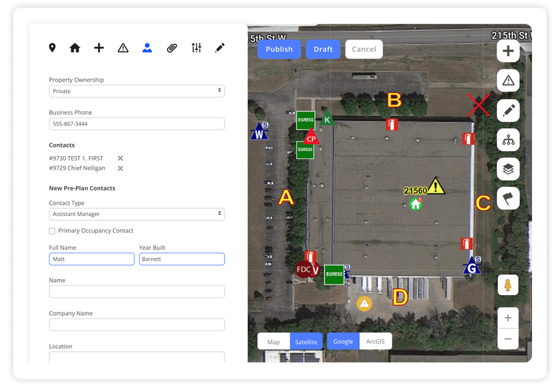 Pre-Incident Planning Software | Fire Pre-Plan Software
