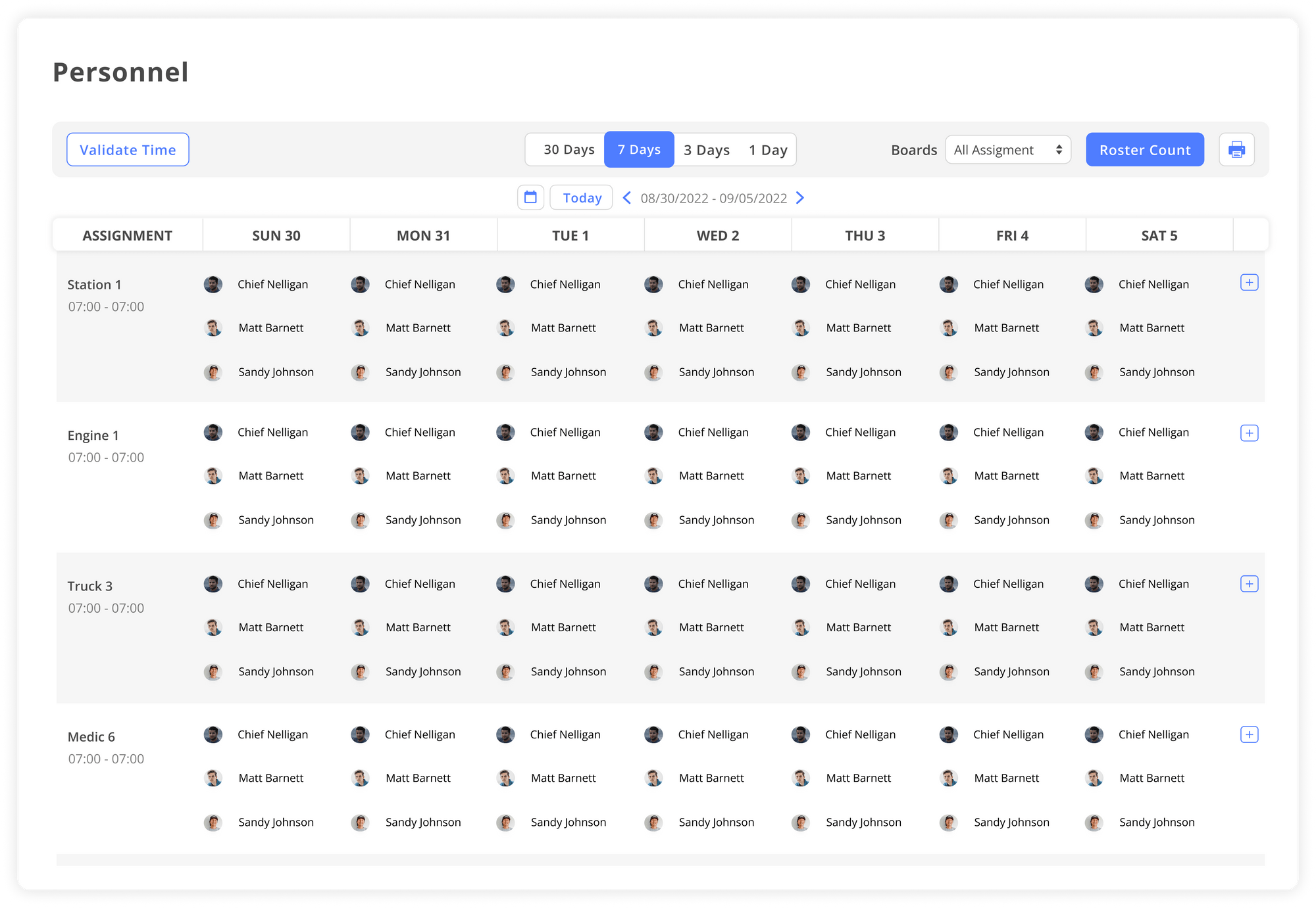 Scheduling & Personnel | Fire & EMS Personnel Scheduling Software