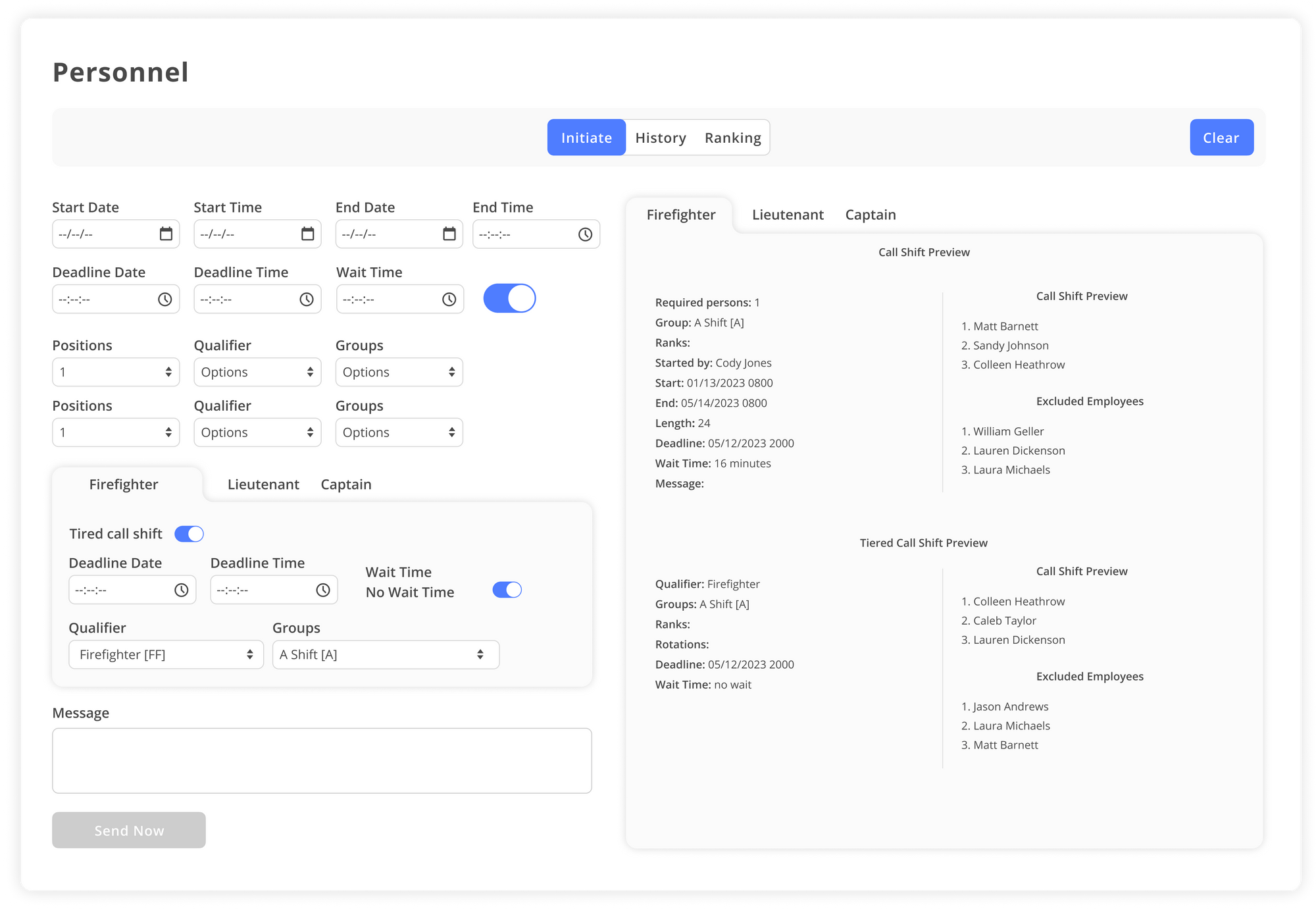 Scheduling & Personnel | Fire & EMS Personnel Scheduling Software