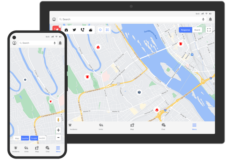 Mobile Responder | First Responder App | Fire Response App
