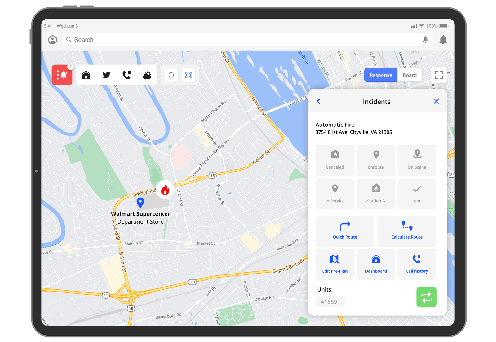 Mobile Responder | First Responder App | Fire Response App
