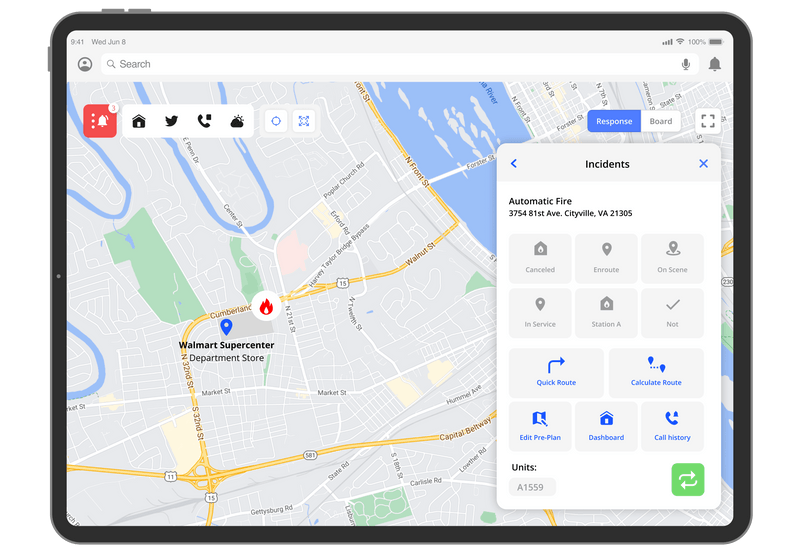 Mobile Responder | First Responder App | Fire Response App