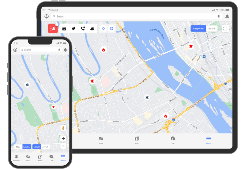 Mobile Responder | First Responder App | Fire Response App