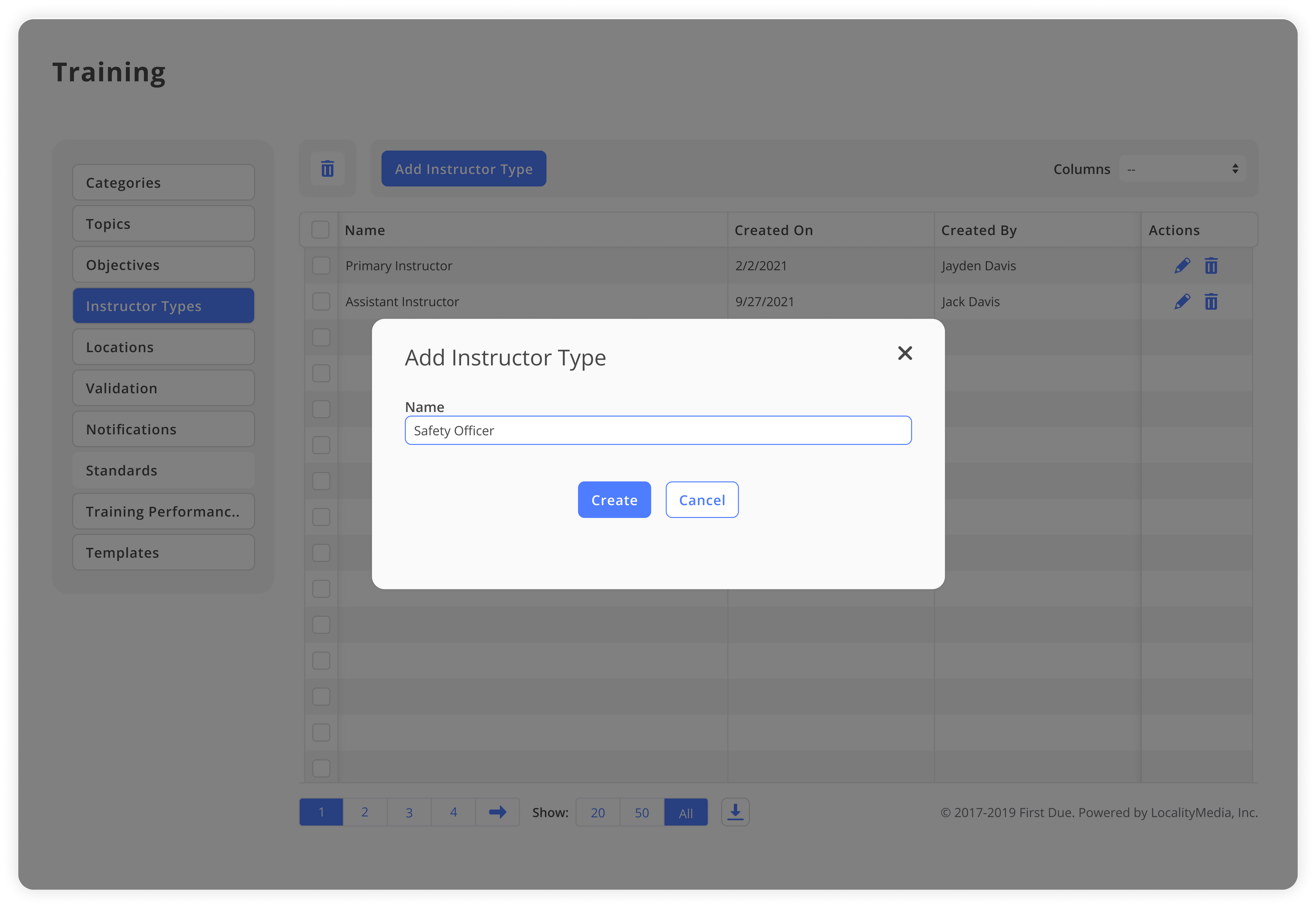 First Due | Training