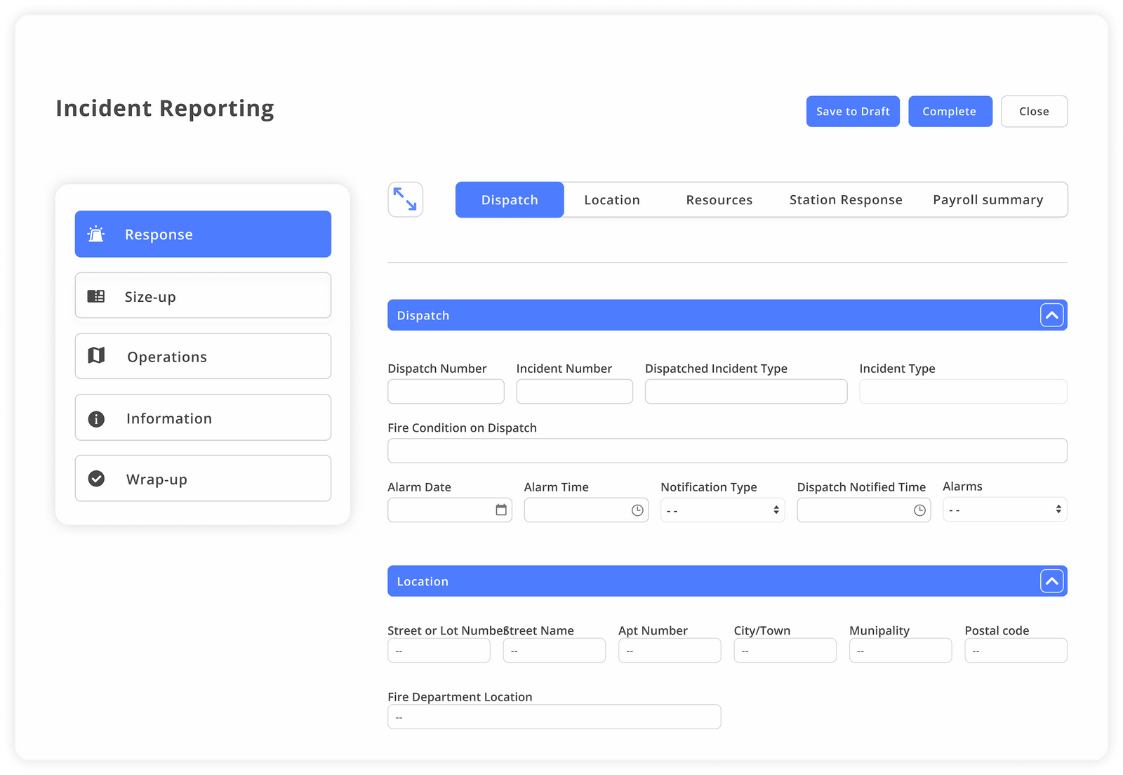NFIRS Reporting Software | Fire Incident Reporting Software