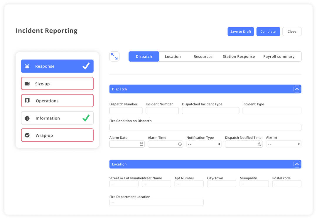 NFIRS Reporting Software | Fire Incident Reporting Software