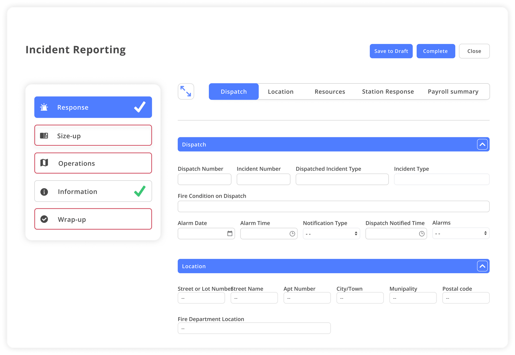 NFIRS Reporting Software | Fire Incident Reporting Software