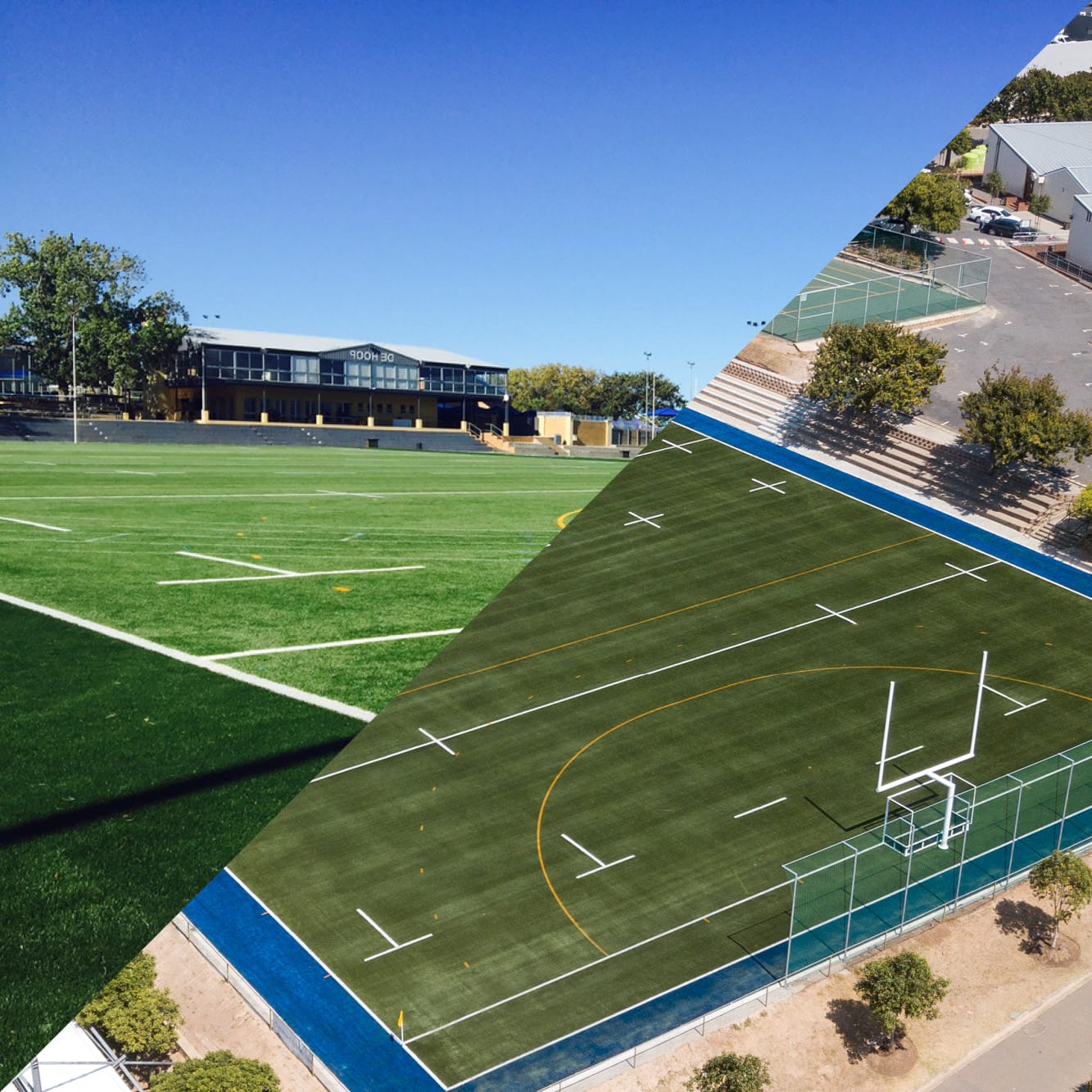 Artificial Outdoor Rugby Pitch Surface - Belgotex Sport