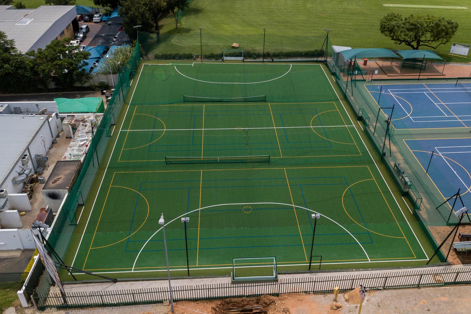 Rivonia Primary Artificial Sports Fields - Belgotex Sport